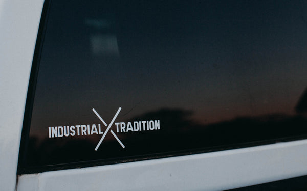 IT011 - Ind Trad Logo Vinyl Sticker – Industrial Tradition